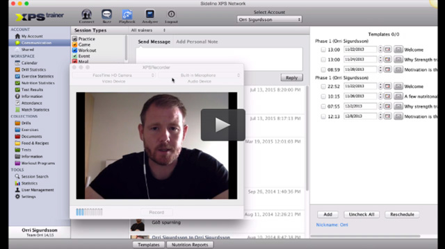 New Feature! Record video for your messages and message templates