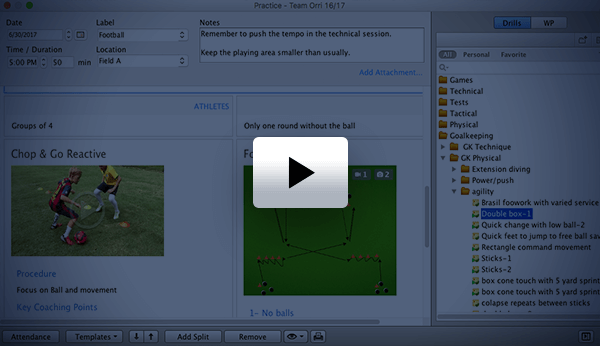 New Feature! Visual Practice Planner