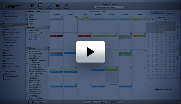 New Feature! Colors for your Team Sessions in Calendar